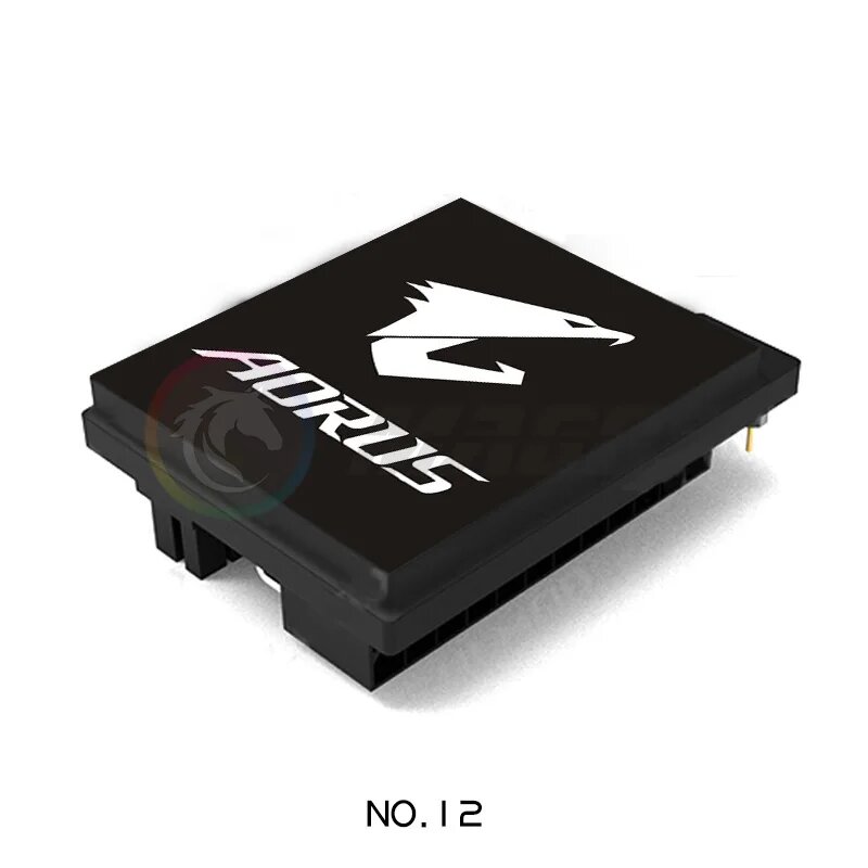 Кастомный разъем ATX 24-pin Flying Elephant 5V ARGB, Цвет: NO.12