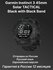 Ремешок для смарт-часов Garmin Instinct 3 - 45 mm, Solar, Tactical Black with Bl...