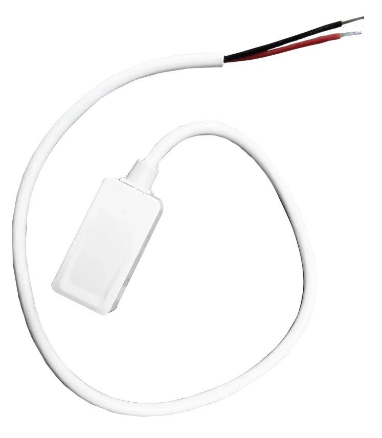 Трековый ввод питания EKS CLARUS 48V для магнитного ультратонкого шинопровода, белый