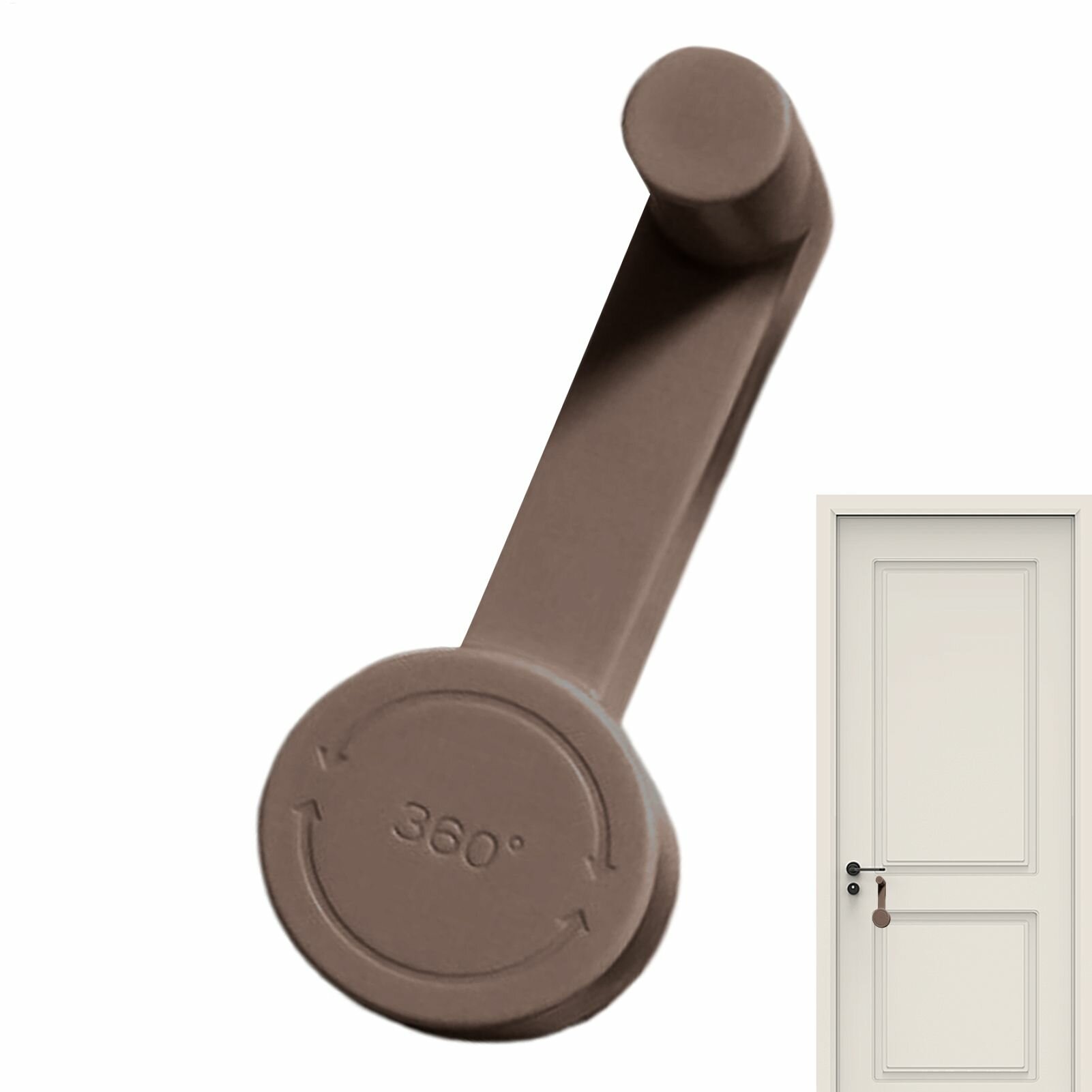 Замок дверной ручки с защитой от детей, Замок с защитой от детей , Блокиратор дверей, ящиков, окон