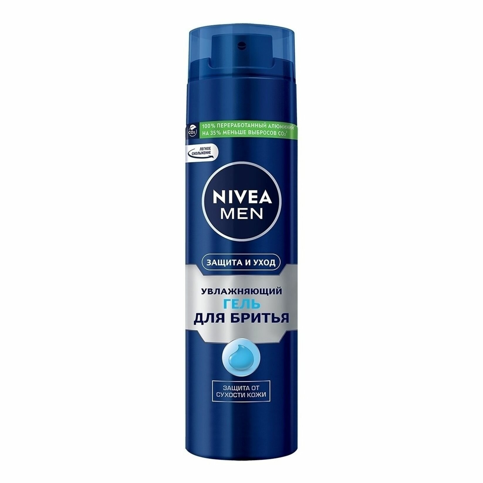 Гель для бритья Nivea Men Защита и уход против сухости кожи