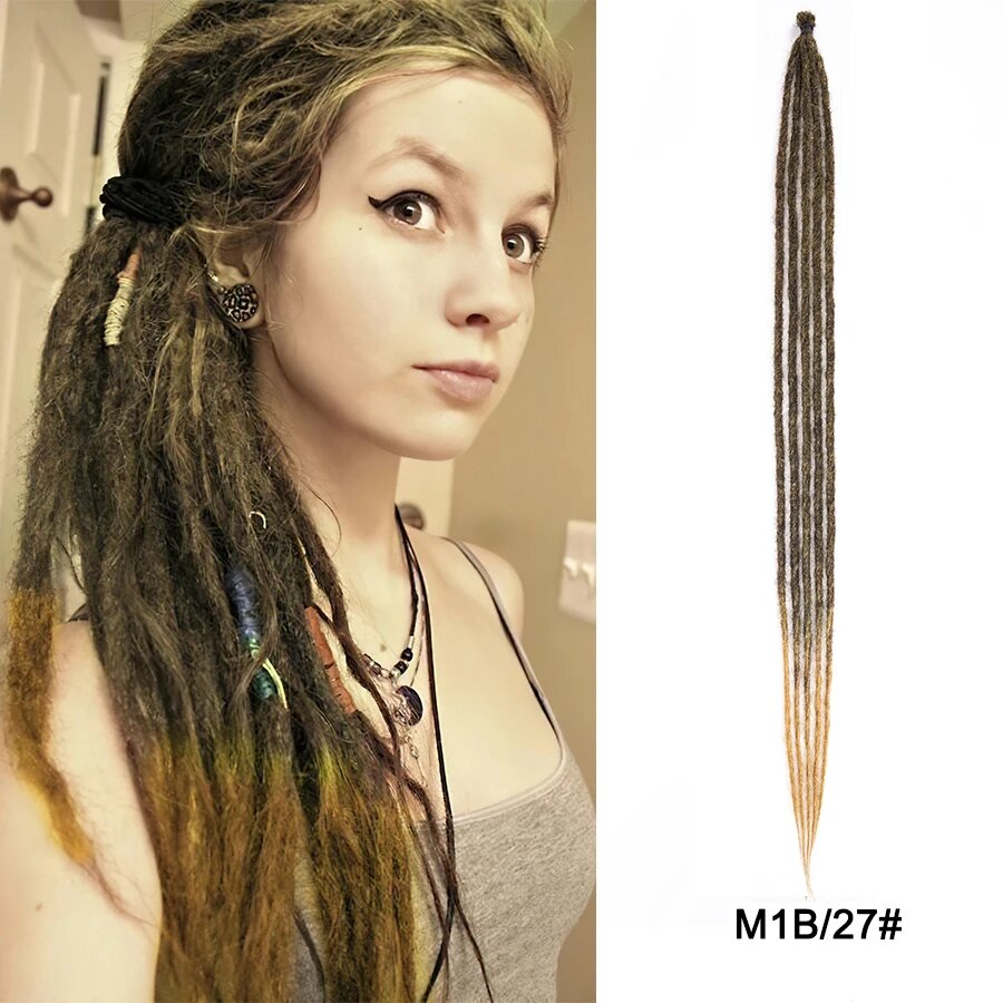 Дреды синтетические омбре m1b-27 36 дюймов, 5 шт