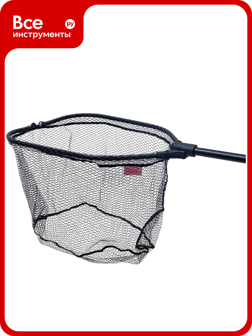 Складной прорезиненный телескопический подсачек LUCKY JOHN 190х50х60см LJ-7359-190