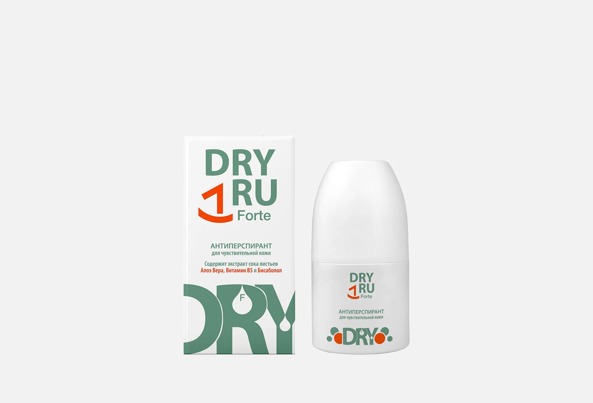 Дезодорант-антиперспирант Dry RU Forte, для чувствительной кожи, 50 мл