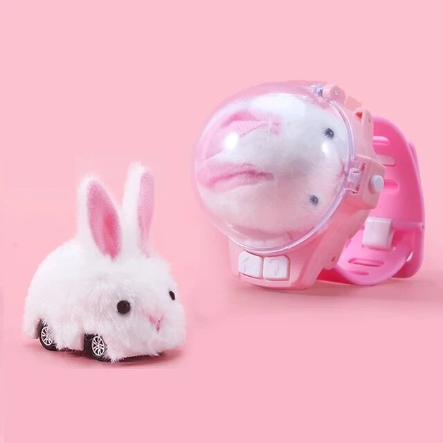 LKCOMO Радиоуправляемый автомобиль-часы игрушка Розовый, pink Rabbit