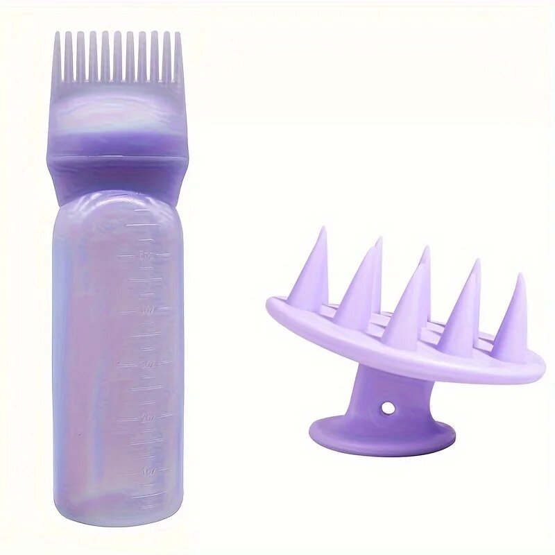 Силиконовый набор для мытья головы WANMEI, Purple 2pcs