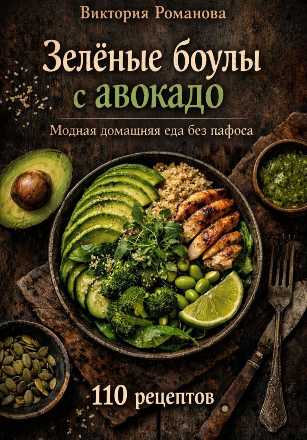 Зелёные боулы с авокадо: модная домашняя еда без пафоса [Цифровая книга]