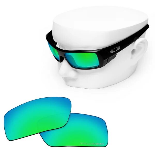Линзы Oakley Gascan Green Mirror, поляризованные