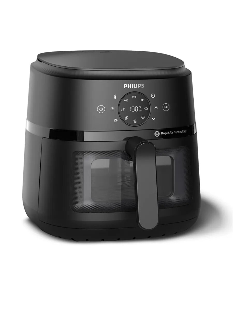 Фритюрница Philips "Starfish Plus" NA230, 6,2 литра, мощность 1700 Вт, прозрачный дизайн