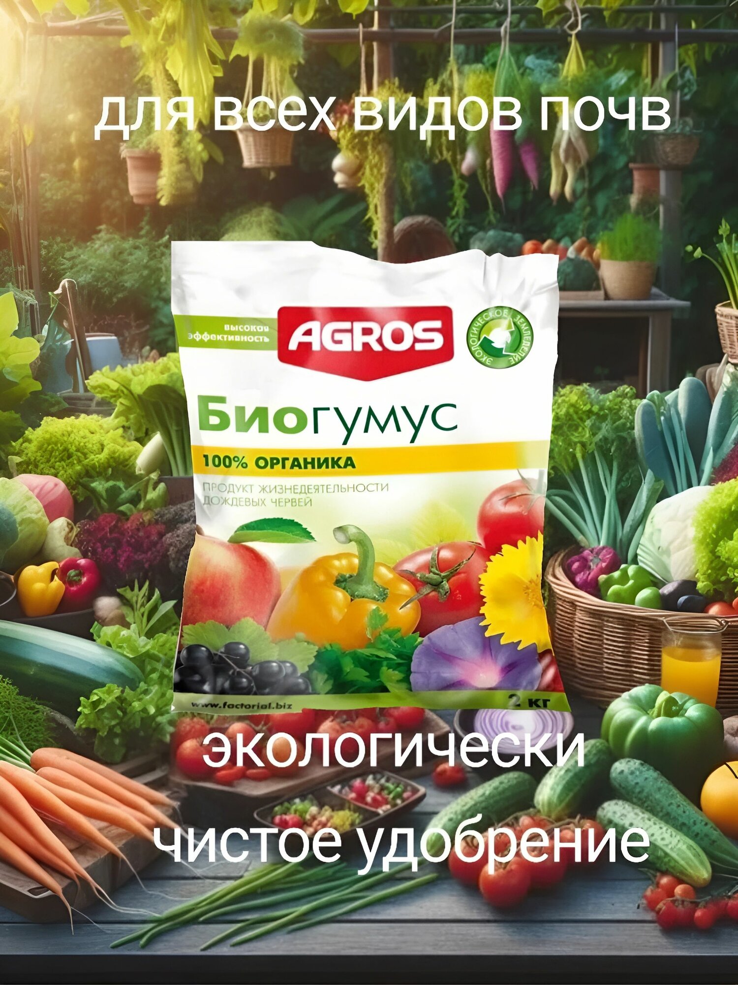 Комплексное удобрение Биогумус