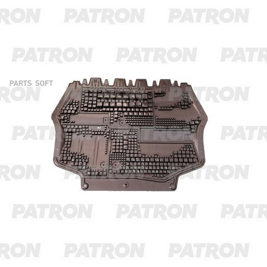 Защита двигателя Дизель AUDI A3 8P1 08>, SEAT Altea 5P1 04>, Leon 1P1 10>, SKODA Superb 09>, от официального дистрибьютора, PATRON, артикул P720234