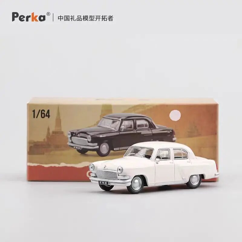 PERKA Модели 1:64 из металла M24GAZ-24Волга, M21GAZ-21Волга, LADA2101, ЗИС-110, М-12 GAZ-21