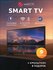 Телевизор Full HD, черный