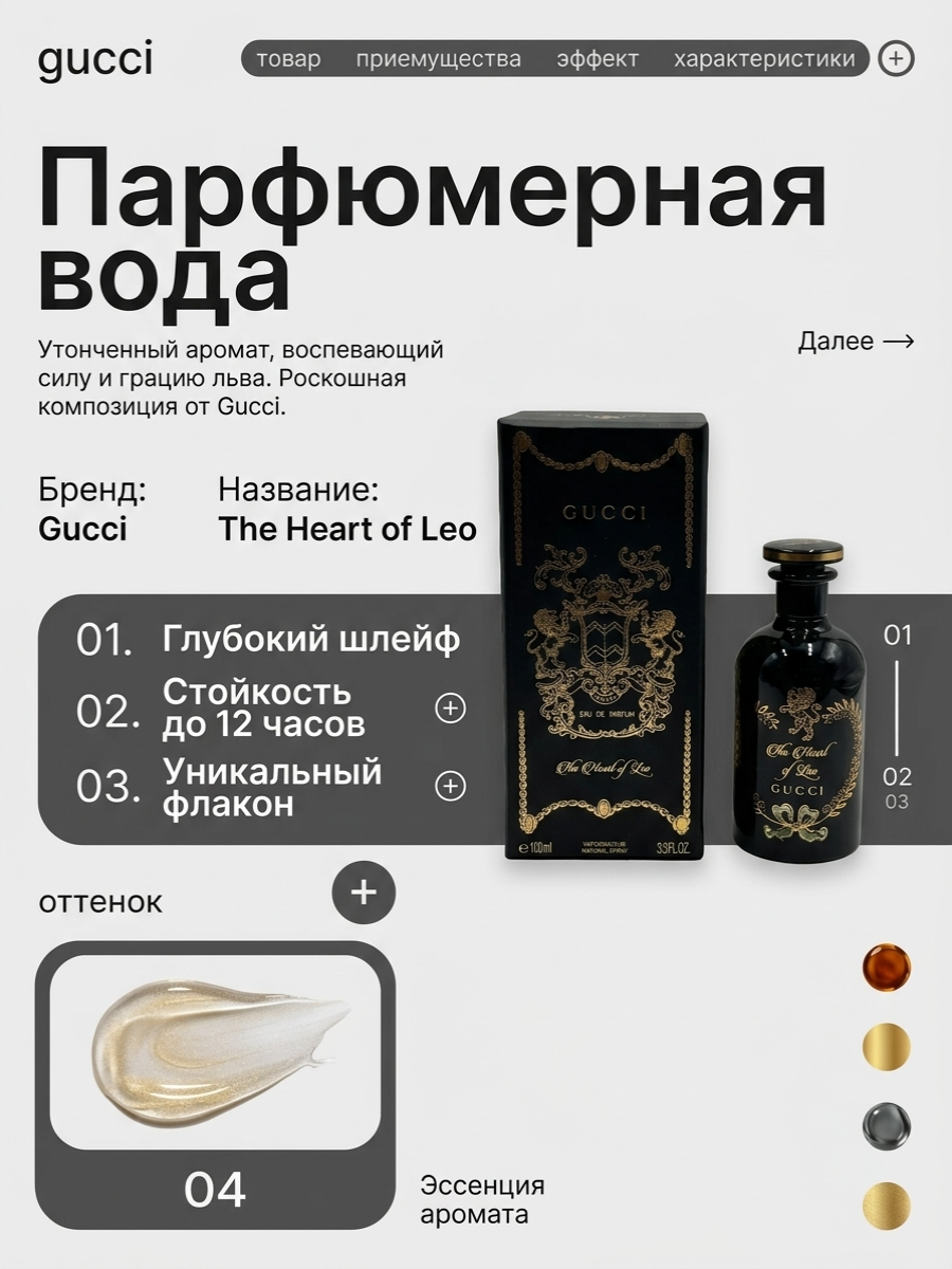 Gucci The Last Day of Summer парфюмерная вода унисекс 100 мл EDP