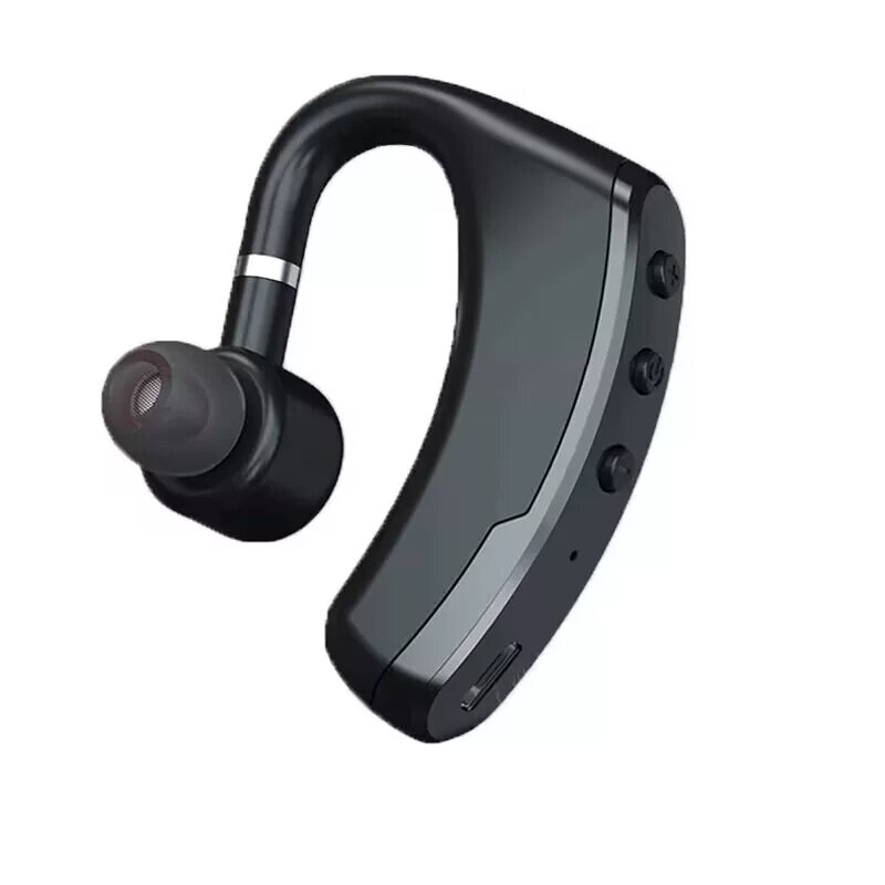 Стандартные беспроводные наушники Bluetooth с шумоподавлением, овер-ушный дизайн, 1-часовое время разговора, черные
