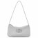 Сумка GUESS, фактура матовая, серебристый