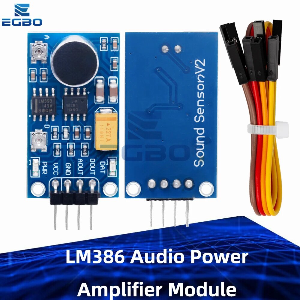 Модуль обнаружения звука LM386 EGBO