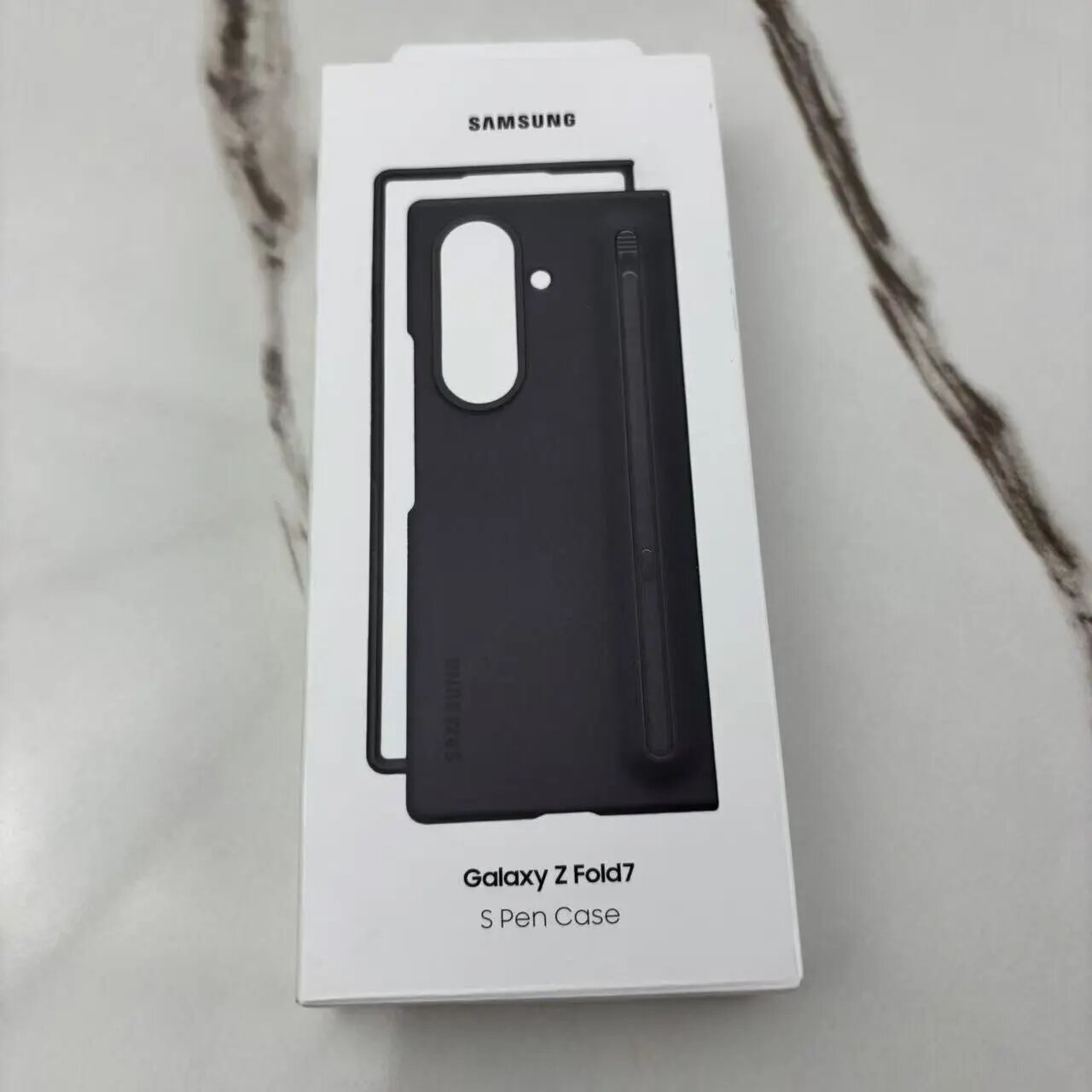 Чехол для Samsung Galaxy Z Fold7 S Pen Case, Dark Grey
