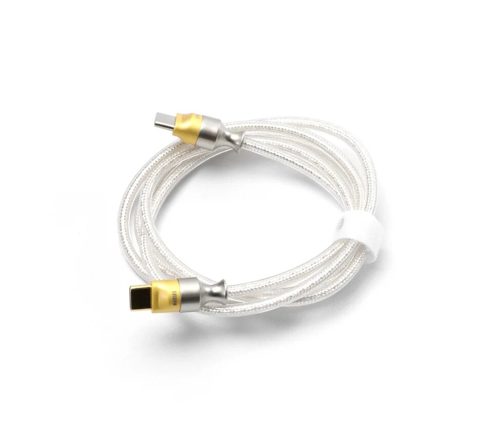 USB-C кабель ddHiFi TC05 M2, 100 см, белый