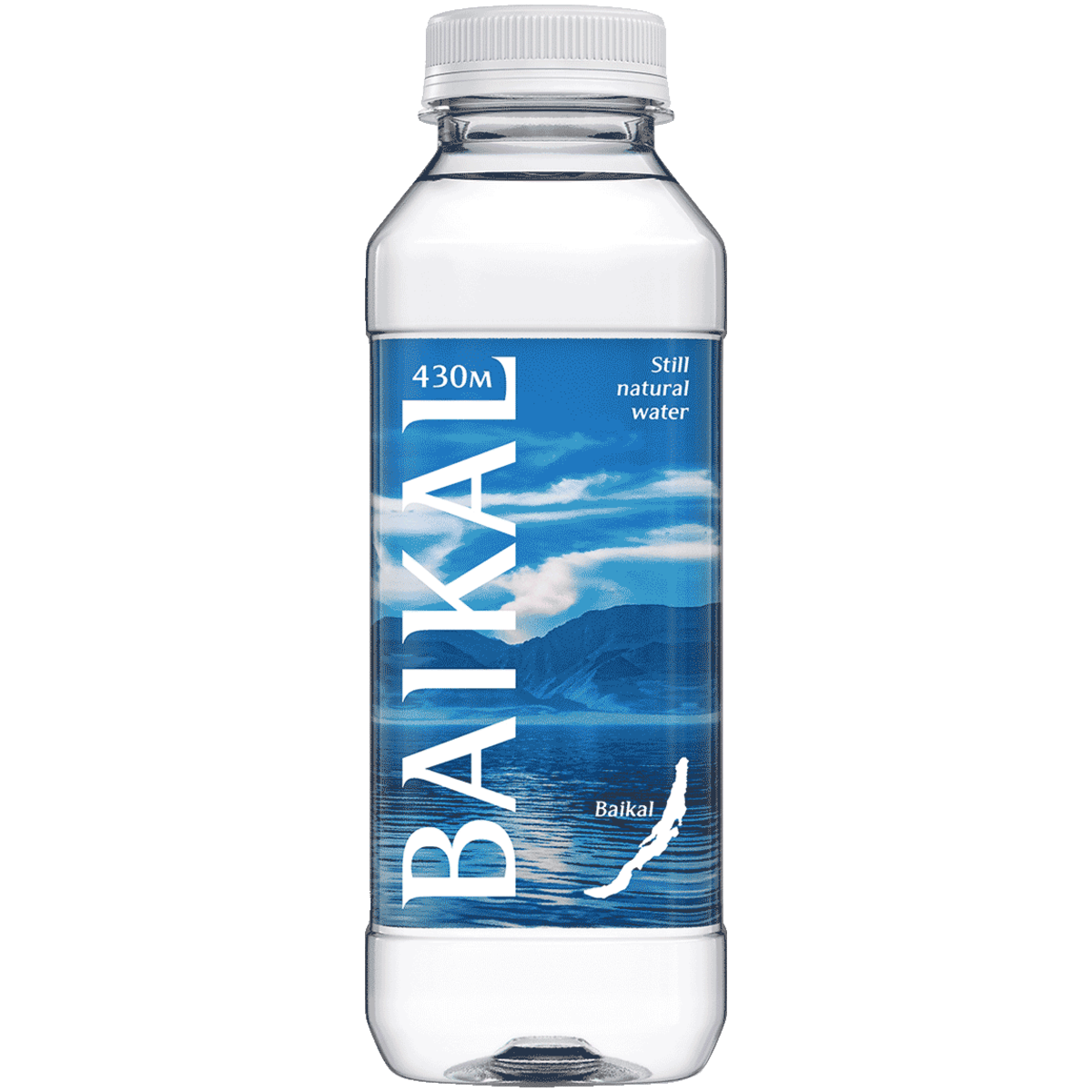 Вода питьевая Baikal430 негазированная 0,45 л ПЭТ