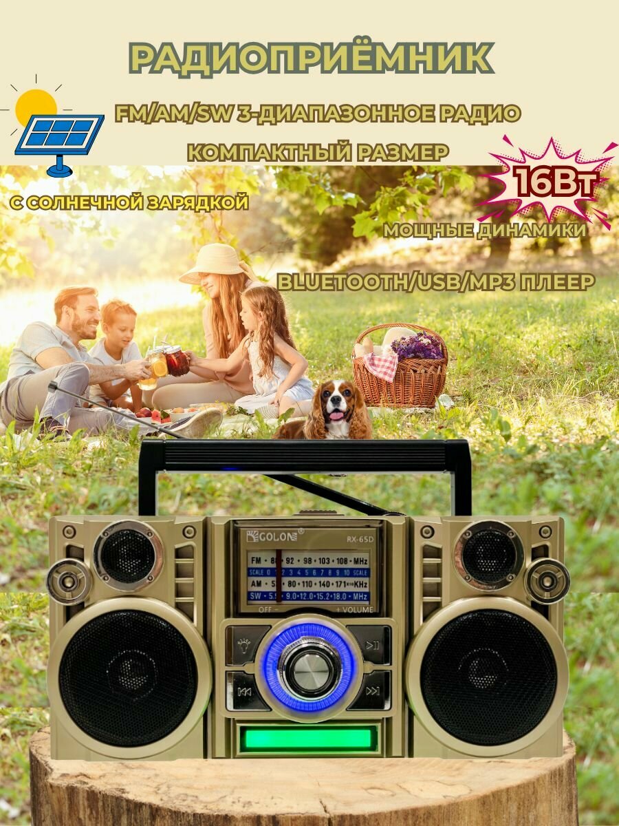 Радиоприёмник/Bluetooth/USB/mp3 плеер