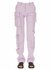 Брюки классические Off-White, размер 40, лиловый