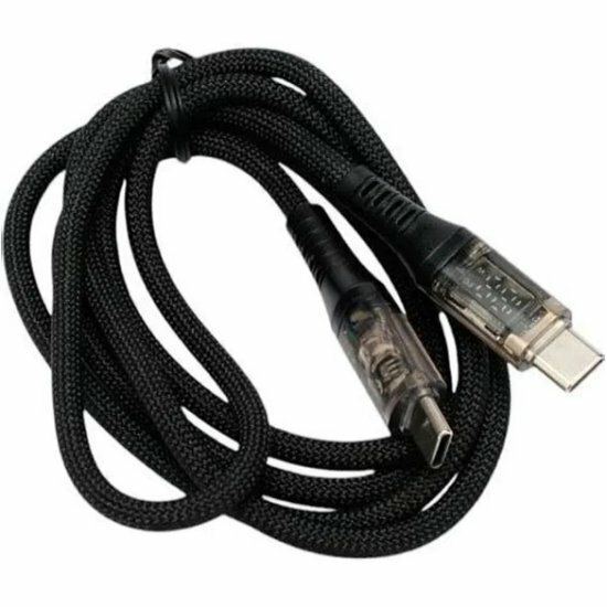Кабель Cablexpert CC-USB2-CMCM-100-1.8M, USB-C - USB-C, 5A, 100Вт, 1.8м, черный