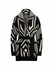 Кардиган Lauren Ralph Lauren Geometric-pattern belted cardigan, размер 46