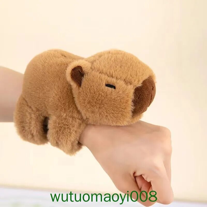 Мягкая игрушка Капибара браслет на руку