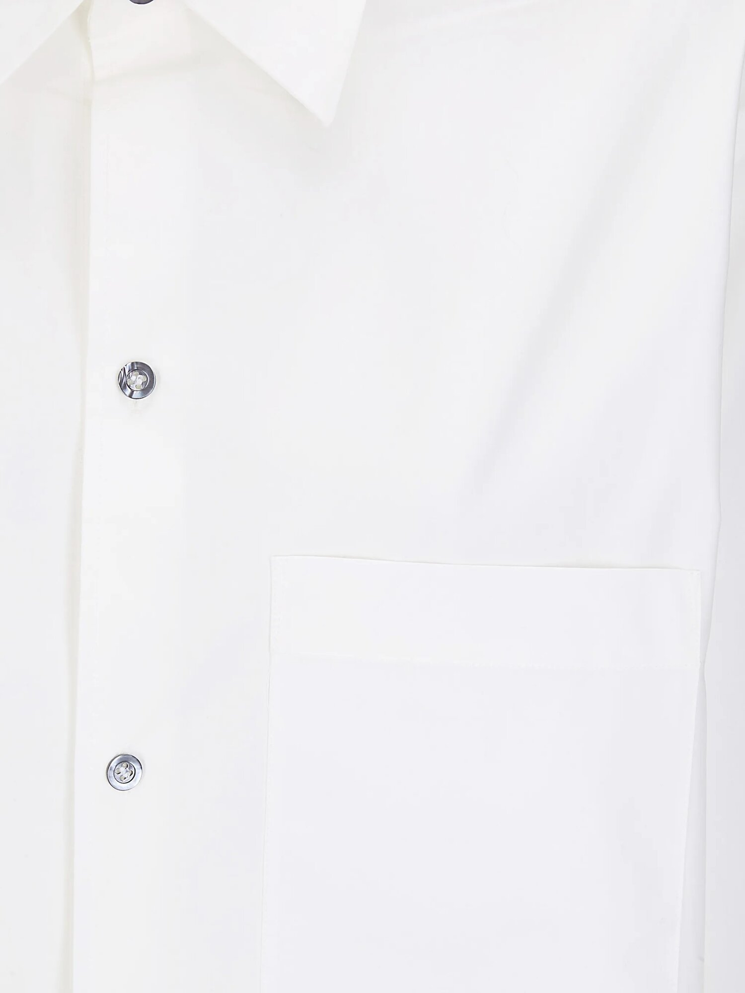 Рубашка Sofie D'Hoore Patch-pocket long-sleeve shirt, размер 36, бежевый/белый — фото 1