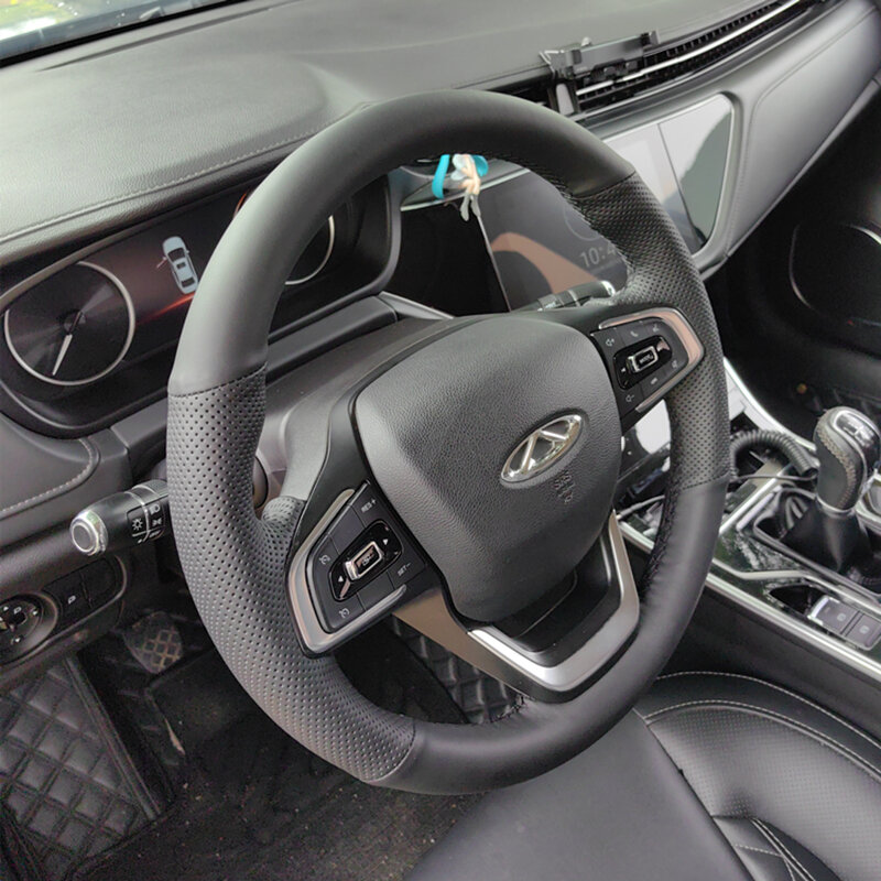 Перфорированная красная лента для салона автомобиля Chery Big Ant, яркий автомобильный декор для внутренней отделки