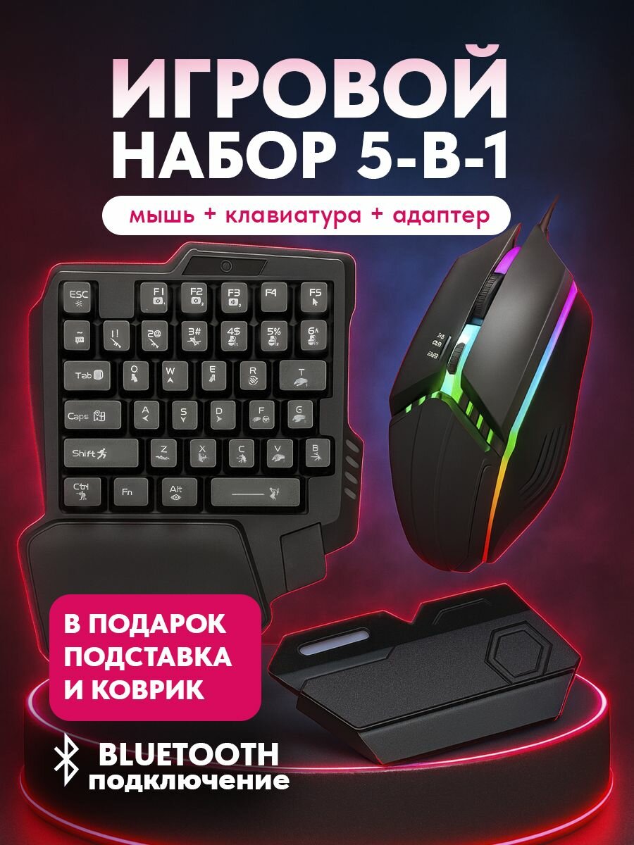 Клавиатура и мышь для телефона