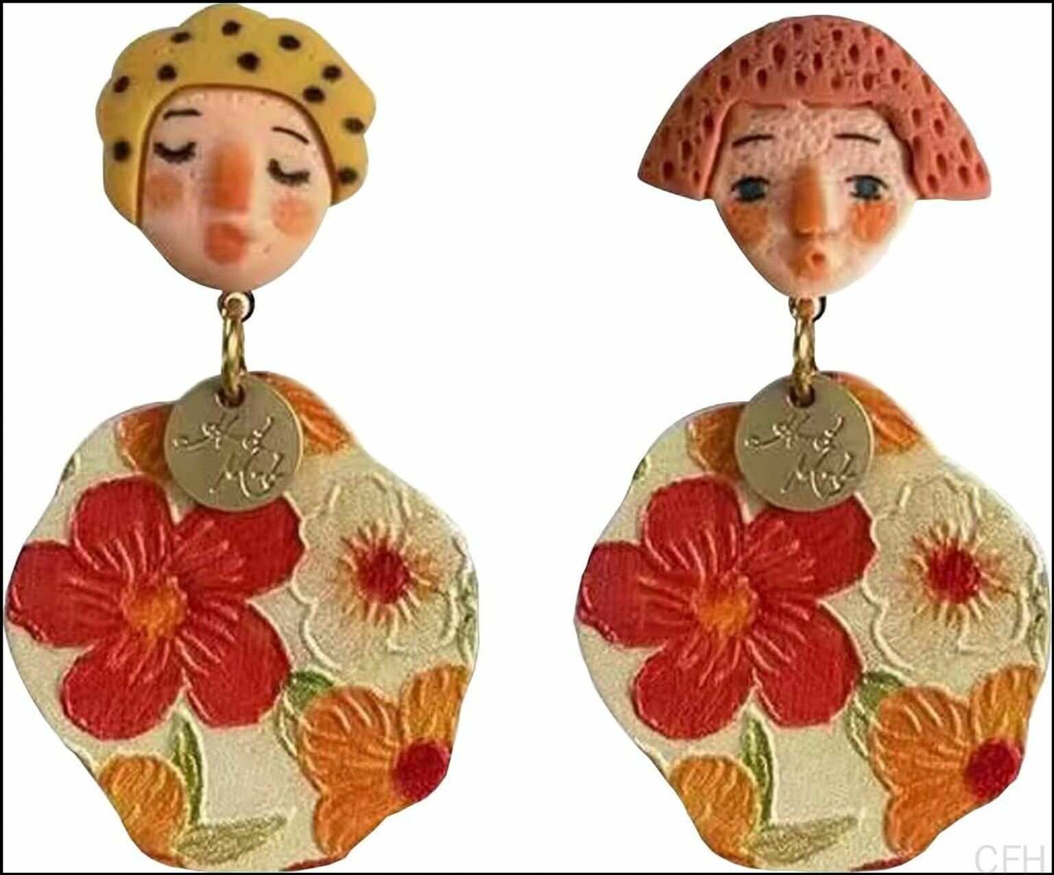 Серьги люстры