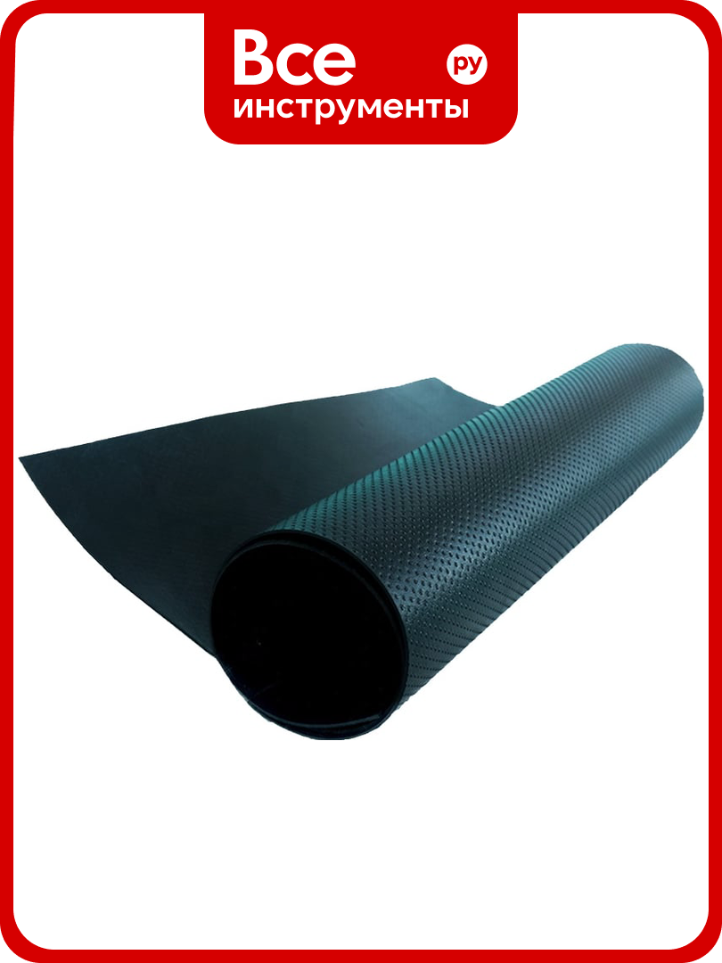 Геомембрана текстурированная геокаркас ГММ HD Textured R-S 1,1, (1x10 м, черная) 4673726848292