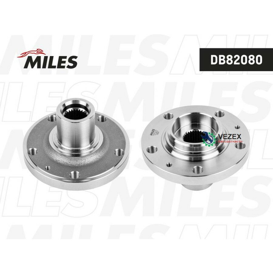 MILES DB82080 Ступица колеса CITROEN C5/PEUGEOT 407 08- перед. DB82080
