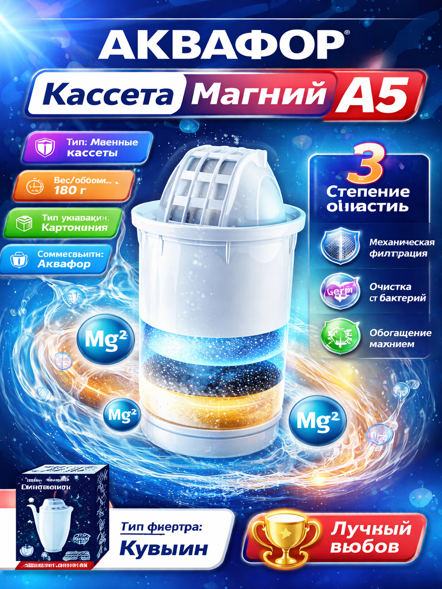 Кассета Аквафор Магний А5