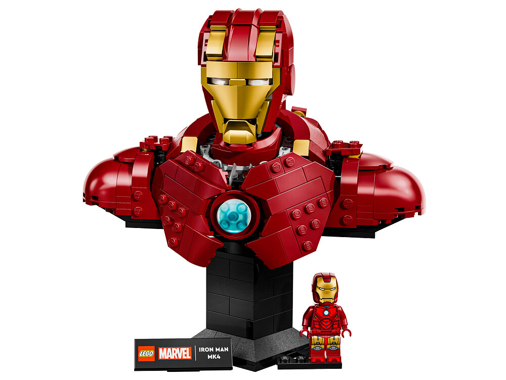 Конструктор LEGO Super Heroes 76327 Конструктор Бюст Железного человека MK4