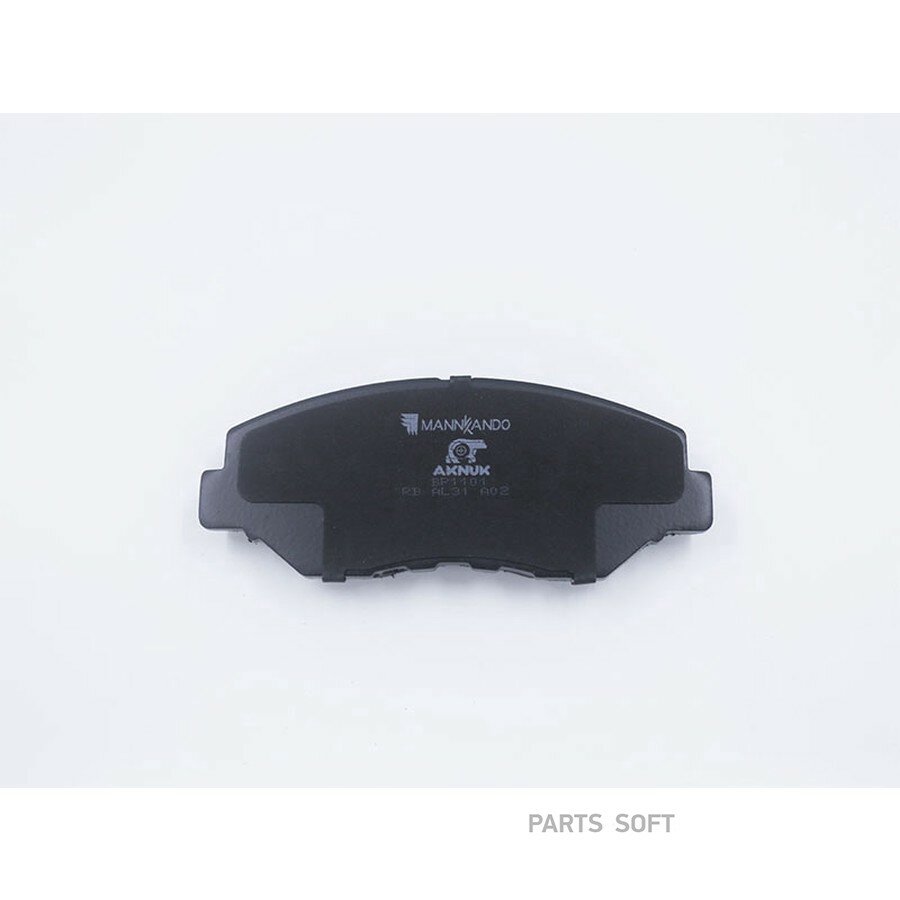 Колодки тормозные, комплект Honda Accord VII (CL, CN),01/03 -/ Civic X седан (FC),09/15 передние от официального дистрибьютора, AKNUK, артикул BP1101
