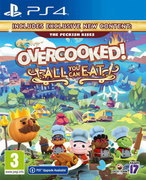 Видеоигра Sony Overcooked! All You Can Eat Для PS4, оригинал