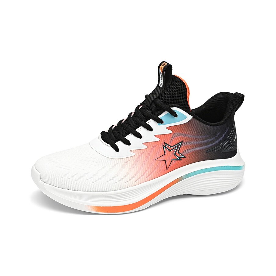 Кроссовки BINARY, размер EU 39, белый/черный/оранжевый — фото 1