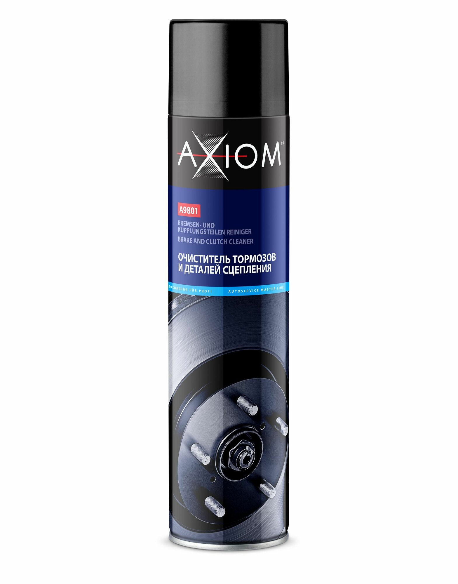 Очиститель тормозов и деталей сцепления, спрей 800 мл AXIOM A9801 AXIOM A9801