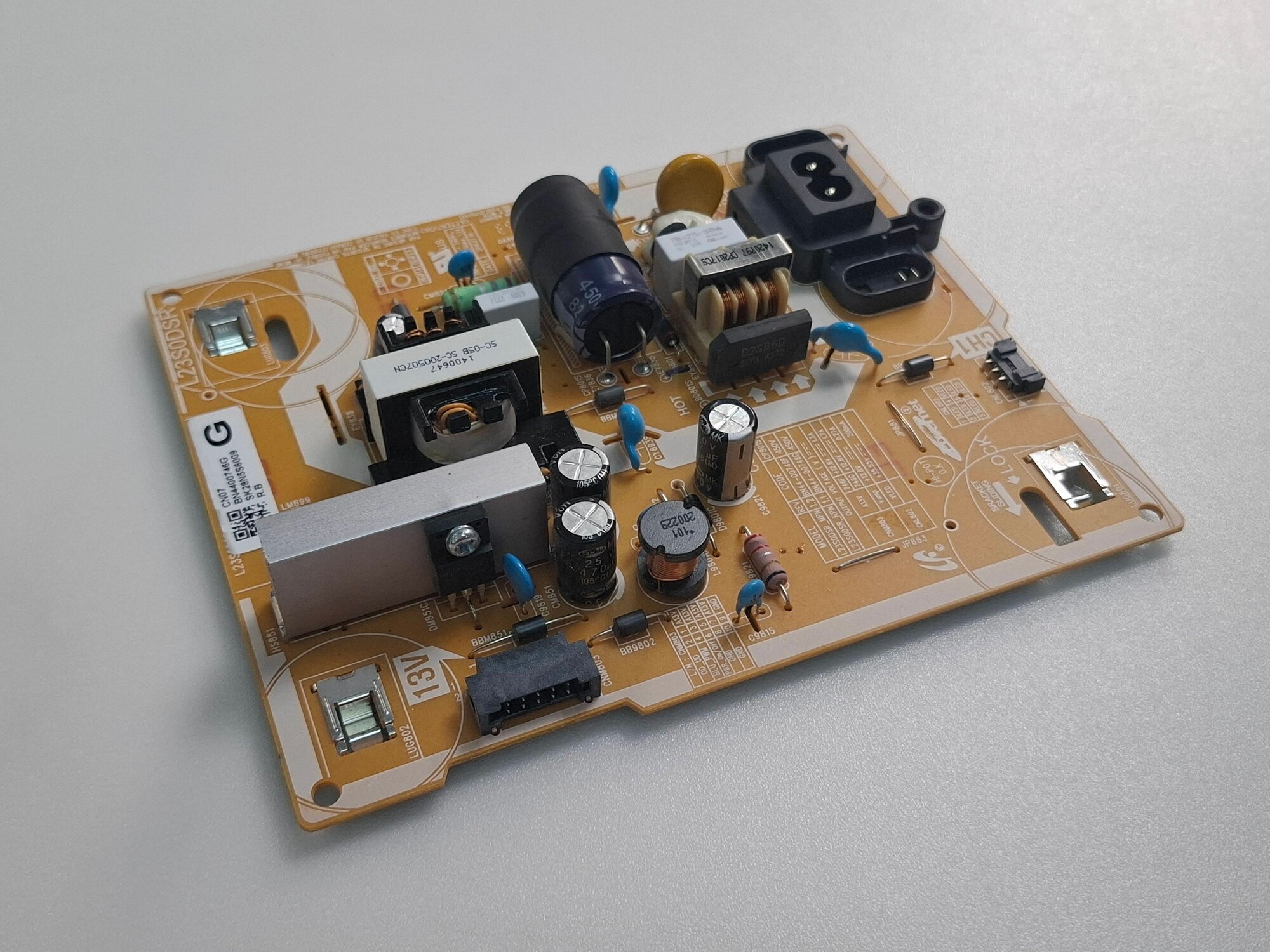 Блок питания (BN4400746G), для телевизора Samsung UE24N4500AU P: PT236AT02-5 ver1.0