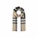 Шарф BURBERRY для мужчин, one size, коричневый