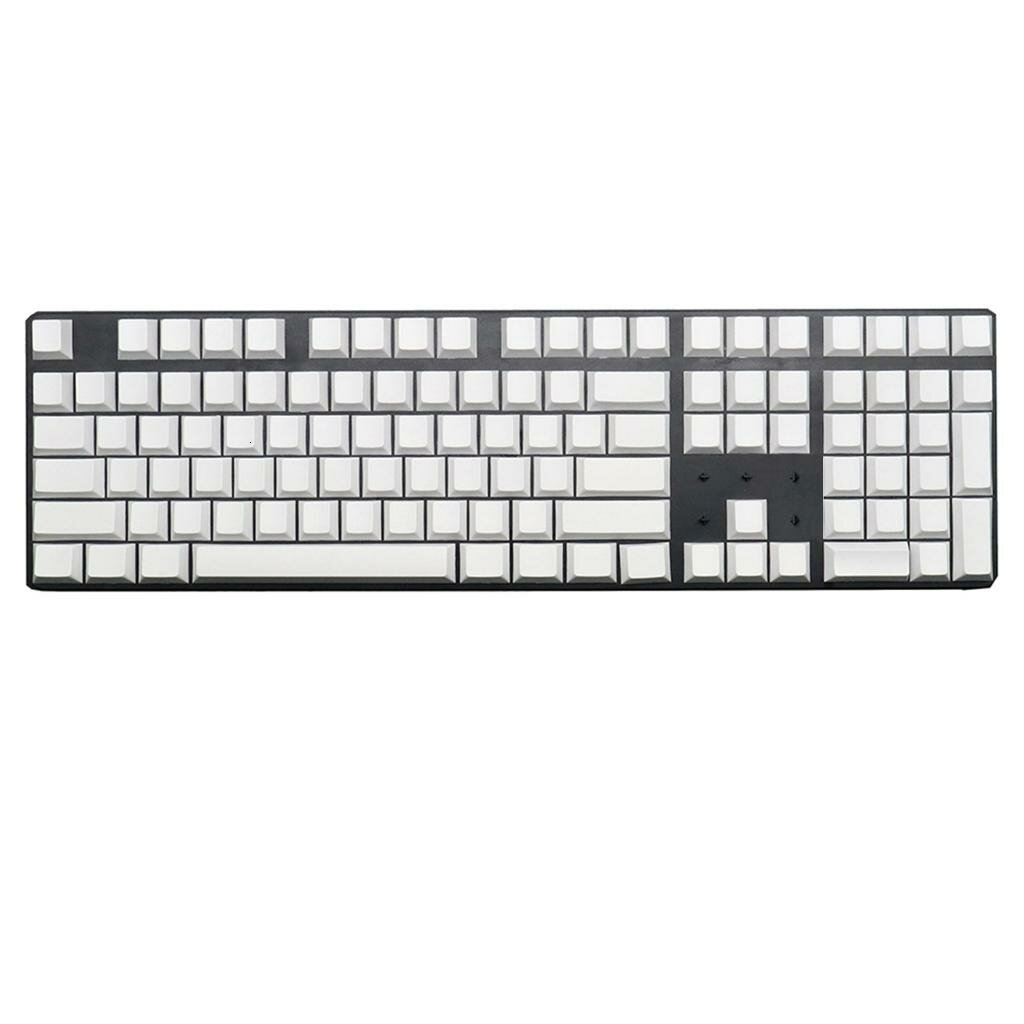 Ключи для механической клавиатуры XDA, PBT, без надписей, 108 шт, Вишневый