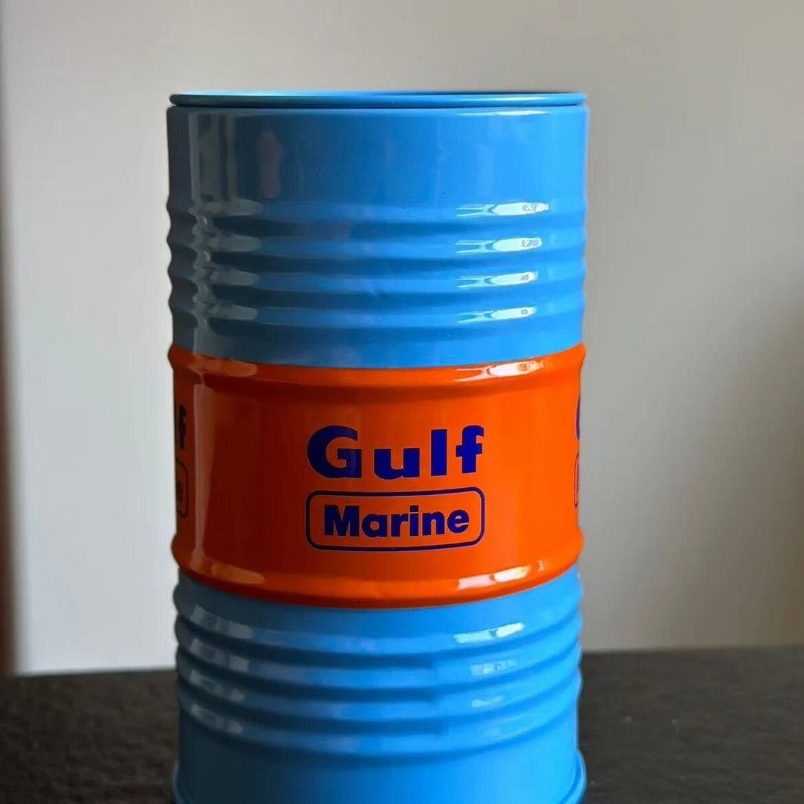 Миниатюрная модель нефтяной бочки CNPC Sinopec CNOOC Gulf dark blue