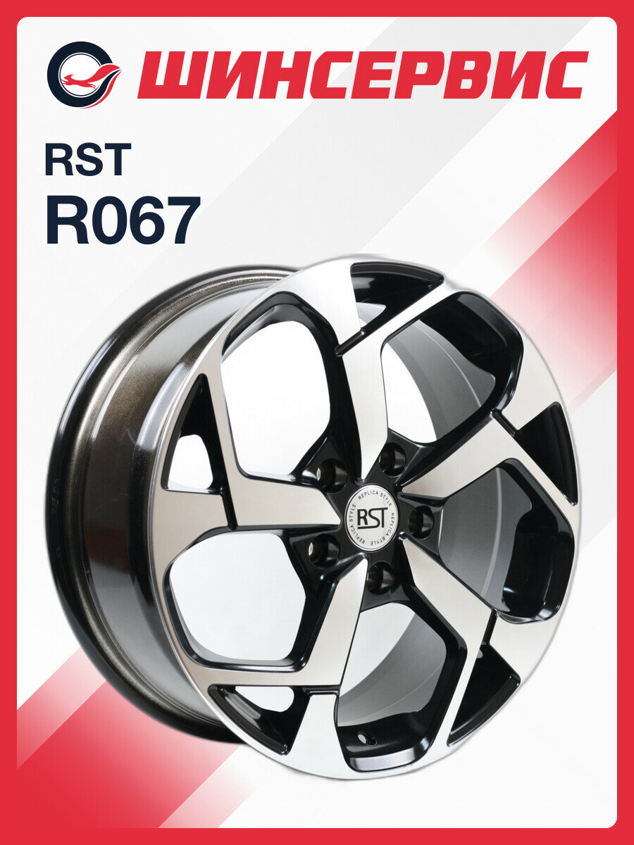 Литой колесный диск RST R067 R17.0x7.0J 5x114.3 ET47.00 ЦО66.10 для автомобиля