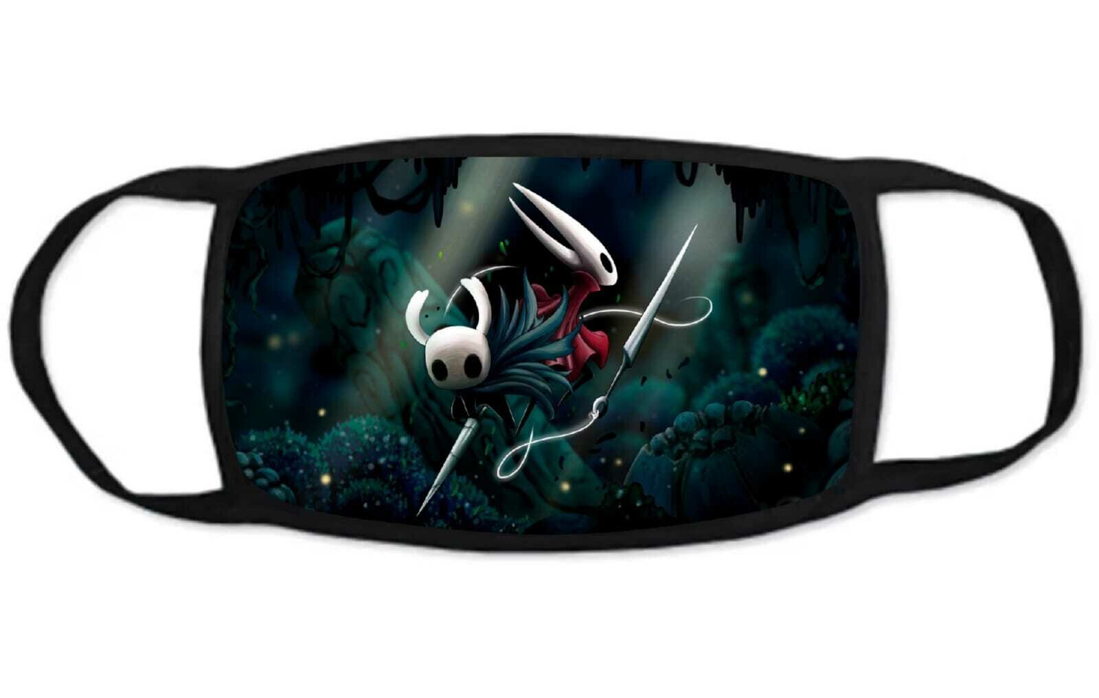 Стильная многоразовая маска MIGOM размер 12,5*20 Женская Принт "Hollow Knight" - HK0008