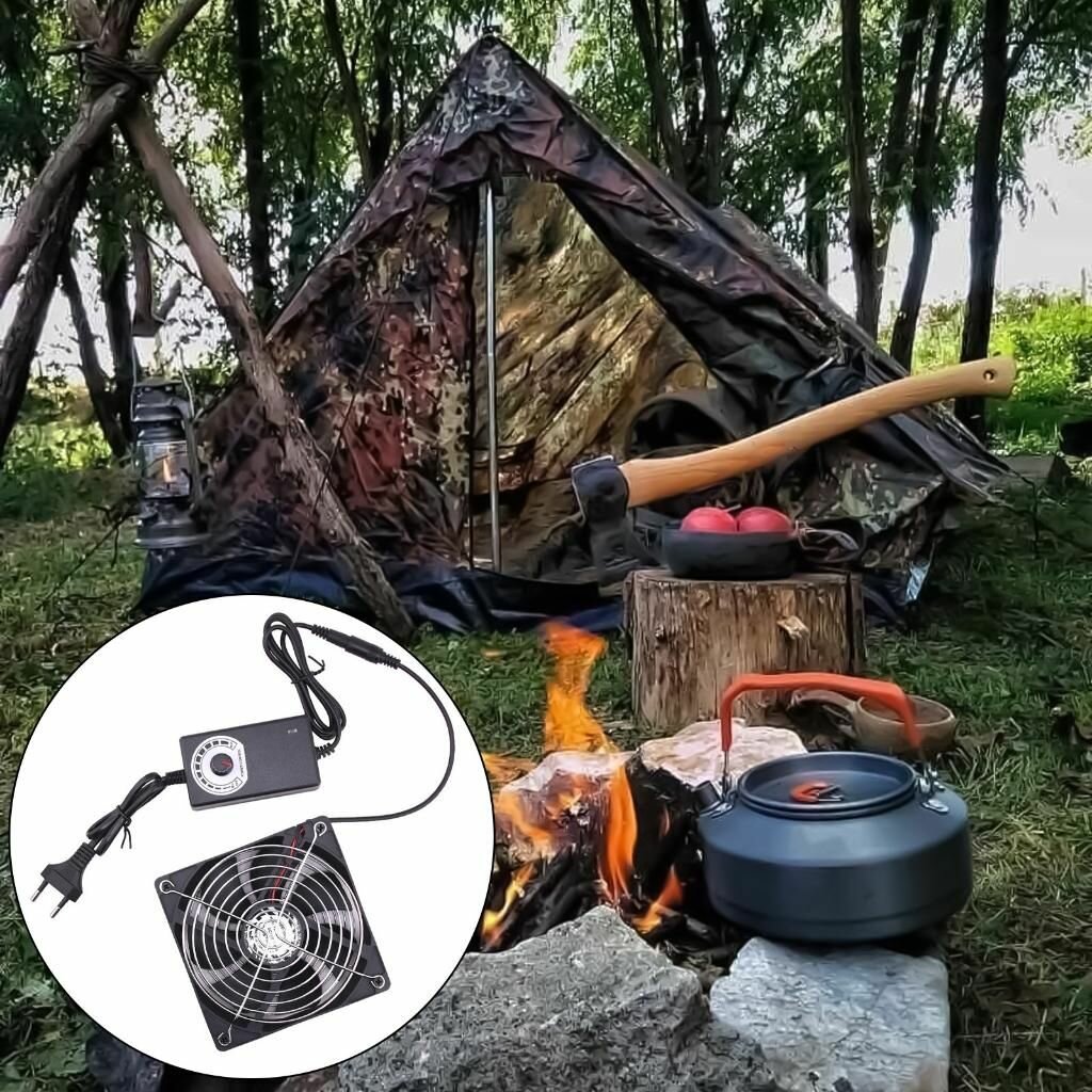 12см Вентилятор 220V 240V 2750RPM для циркуляции воздуха в помещениях для животных
