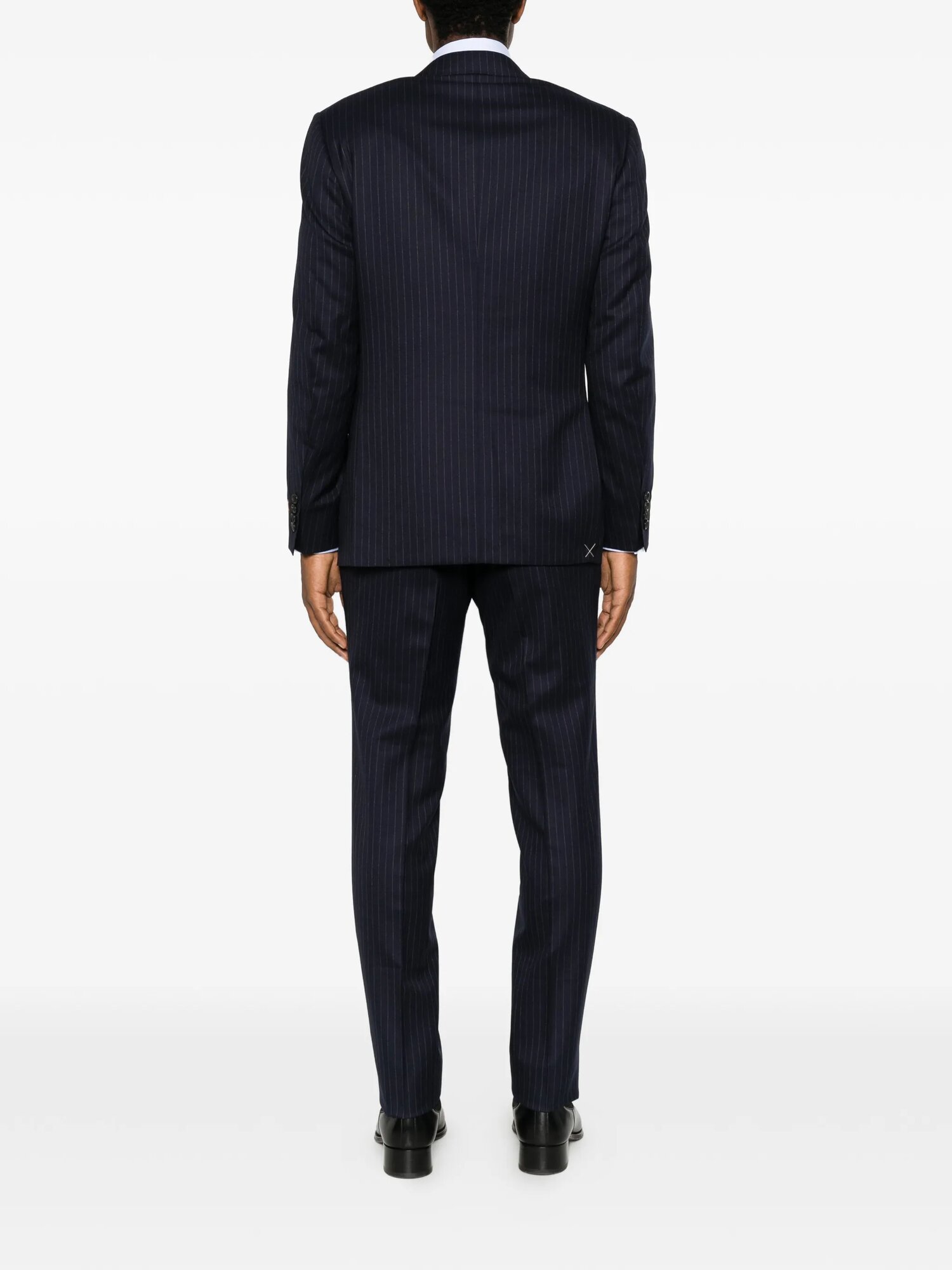 Комбинезон Canali Pinstripe double-breasted suit, размер 50, blue — фото 1