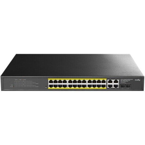 Коммутатор Cudy 24-Port 10/100/1000M PoE+ Switch 300W